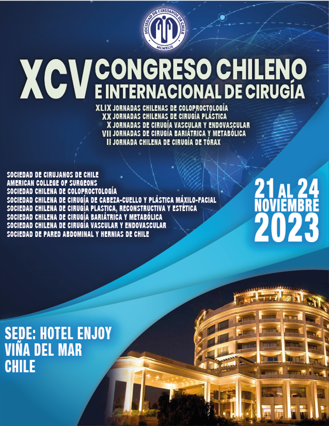 XCV Congreso Chileno e Internacional de Cirugia - Sociedad de Cirujanos ...